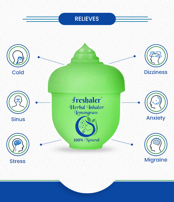 Herbal Inhaler for Cold | Relieves Runny Nose | Freshaler