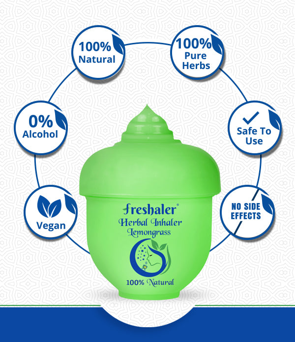 Herbal Inhaler for Cold | Relieves Runny Nose | Freshaler